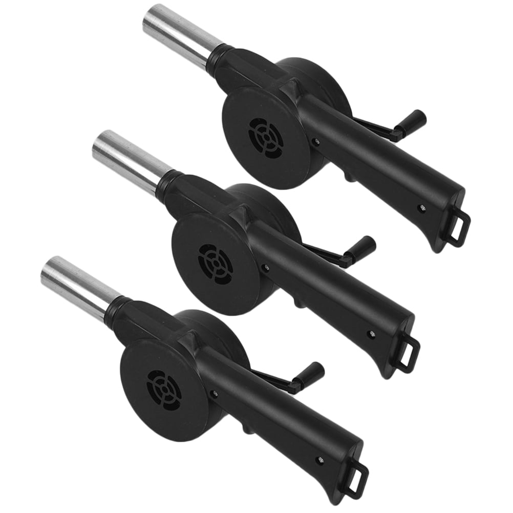 3Pcs Outdoor Blower Manual Blower Hand Blower Portable Barbecue Air ...