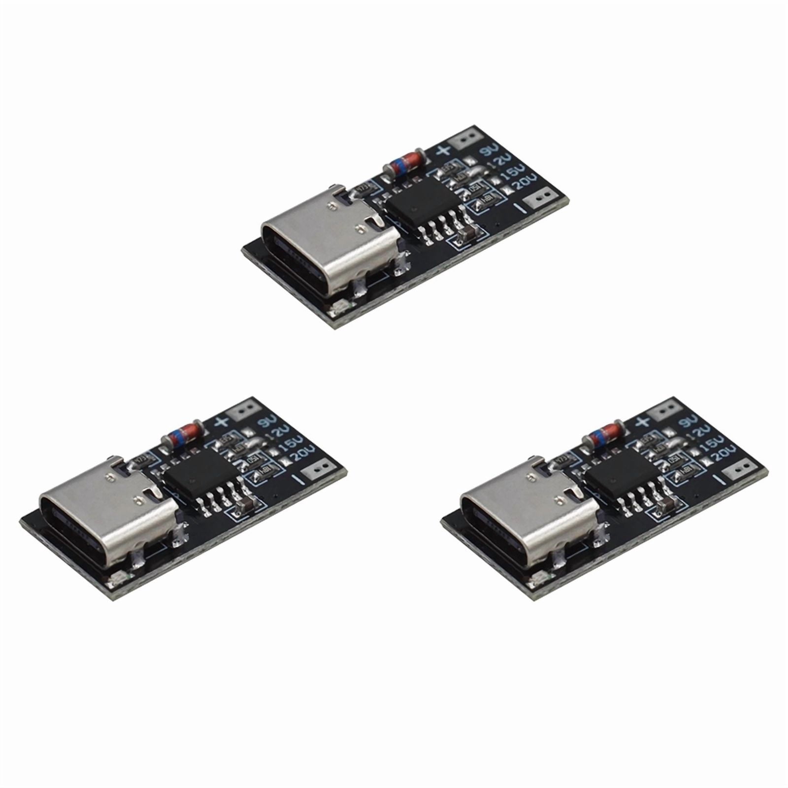 3Pcs PD/QC/AFC//FCP Type-C Decoy Board USB-C Boost Module Type-C ...
