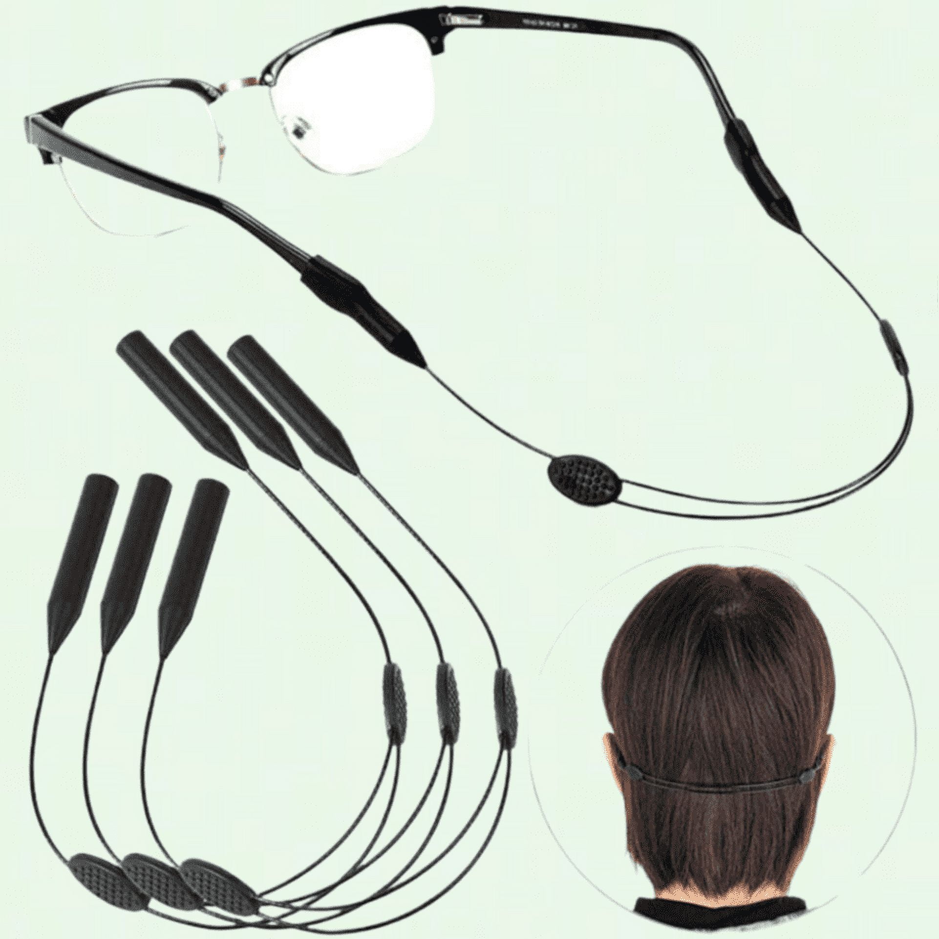 [3Pcs/Pack, M Size] Premium Adjustable Eyewear Retainer - No Tail ...