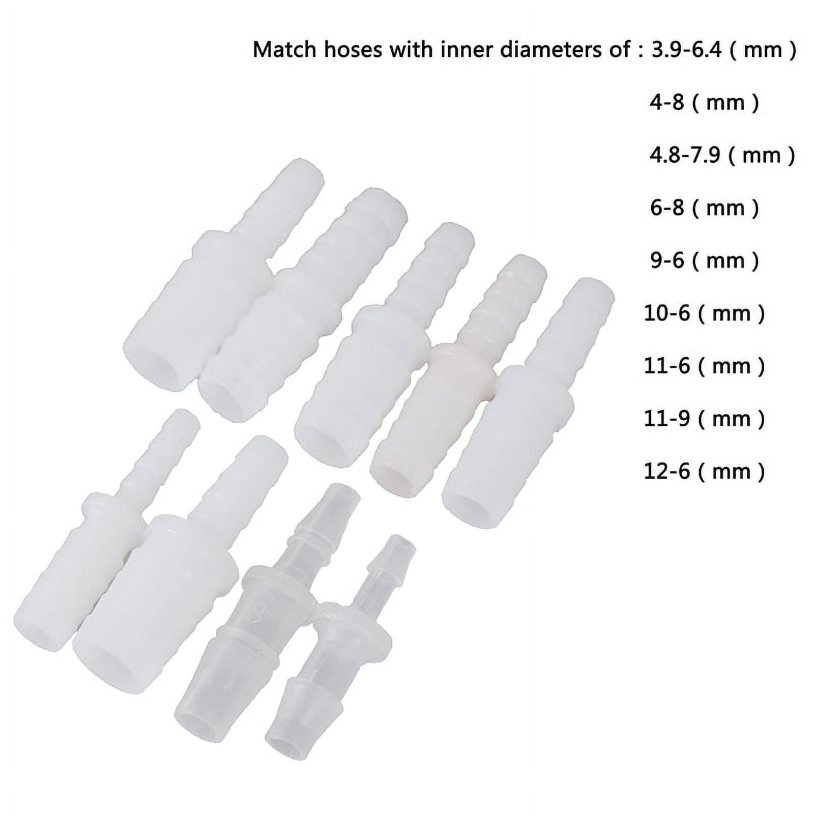 3Pcs Pagoda joint plastic pipe connector hose connector pipe fittings ...