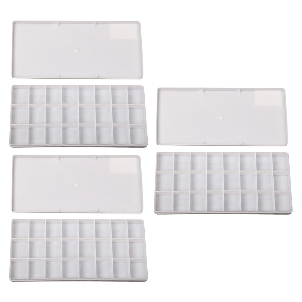 3Pcs Painting Color Mixing Box Painting Pigment Mixing Box Watercolor ...