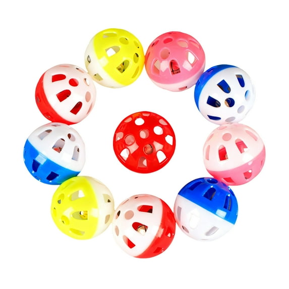 3Pcs Parrot Bell Balls Hollow Bell Design For Parrots Cage And Cat ...