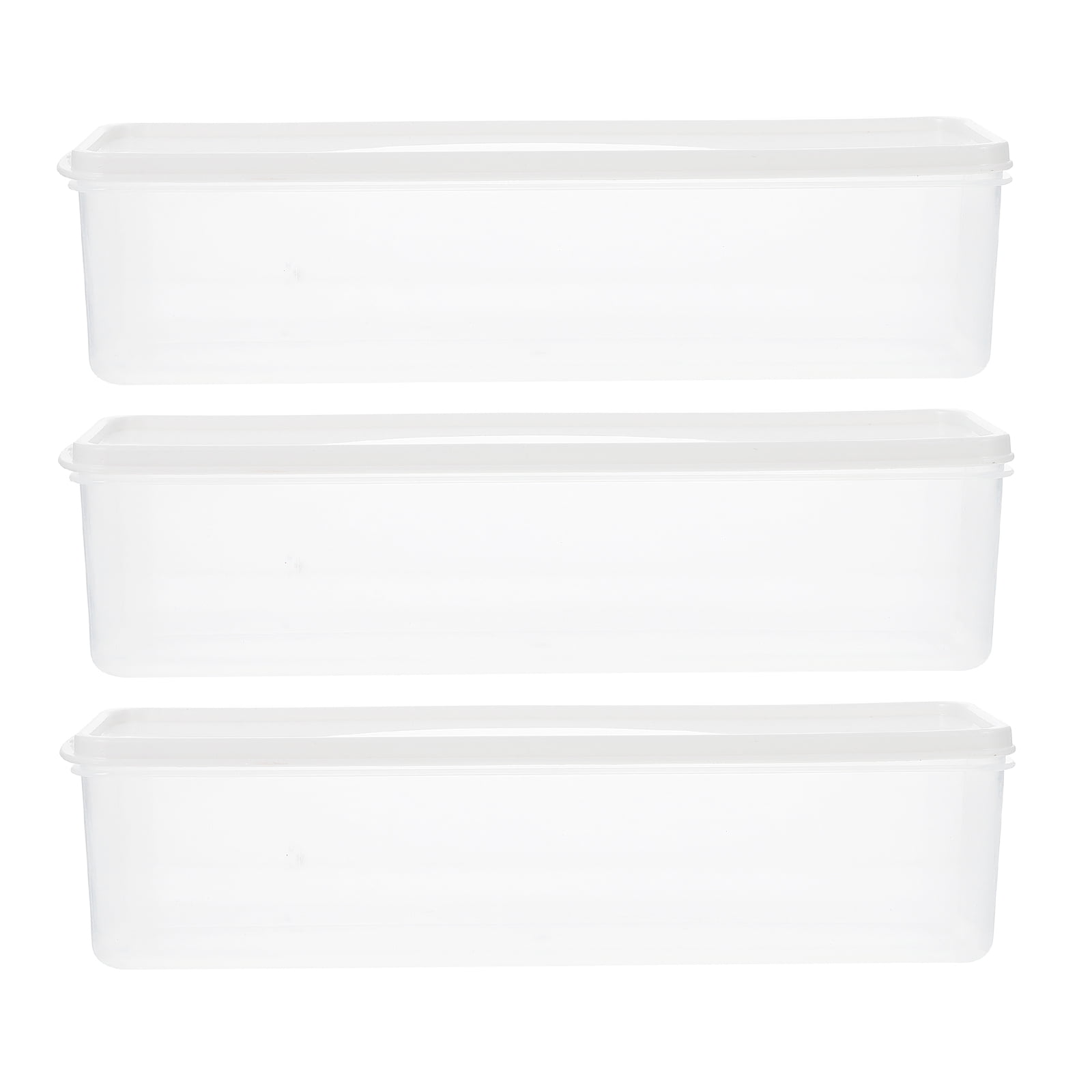 3Pcs Pasta Storage Containers Spaghetti Cereal Noodle Keeper Box ...