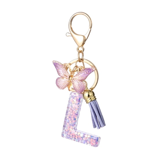 3Pcs Personalized Alphabet Keychain! Yannianjz Custom Letter Keychain ...