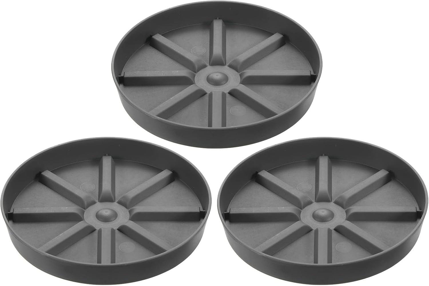 3Pcs Plant Pot Saucers, Plastic Round Plant Pot Thicker Flower Drip ...