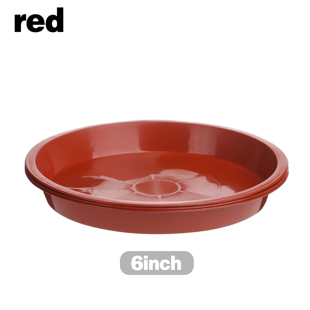 3Pcs Plant Saucer 4/6/7/8/10 inch Drip Trays Plastic Tray Saucers ...