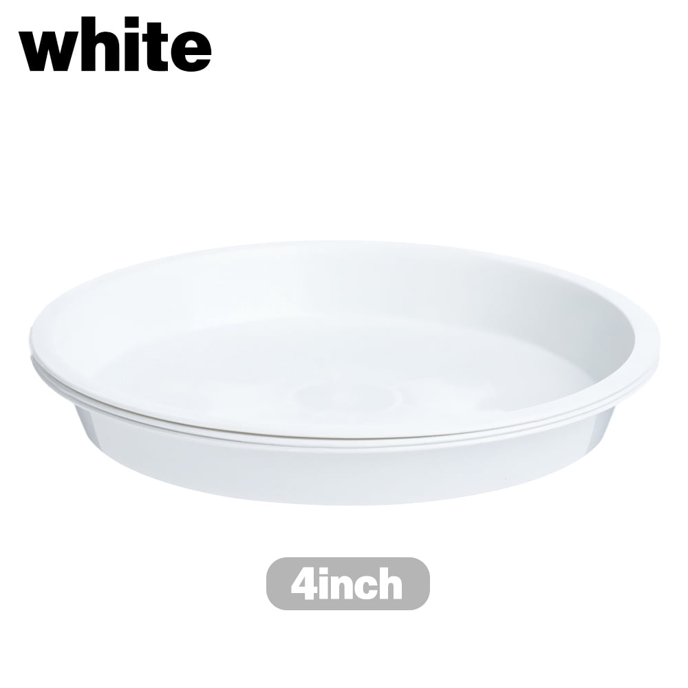 3Pcs Plant Saucer 4/6/7/8/10 inch Drip Trays Plastic Tray Saucers ...