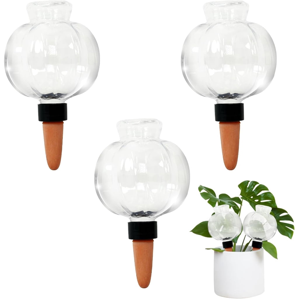 3Pcs Plant Watering Globes Set Watering Globes for Indoor Plant Flowers ...