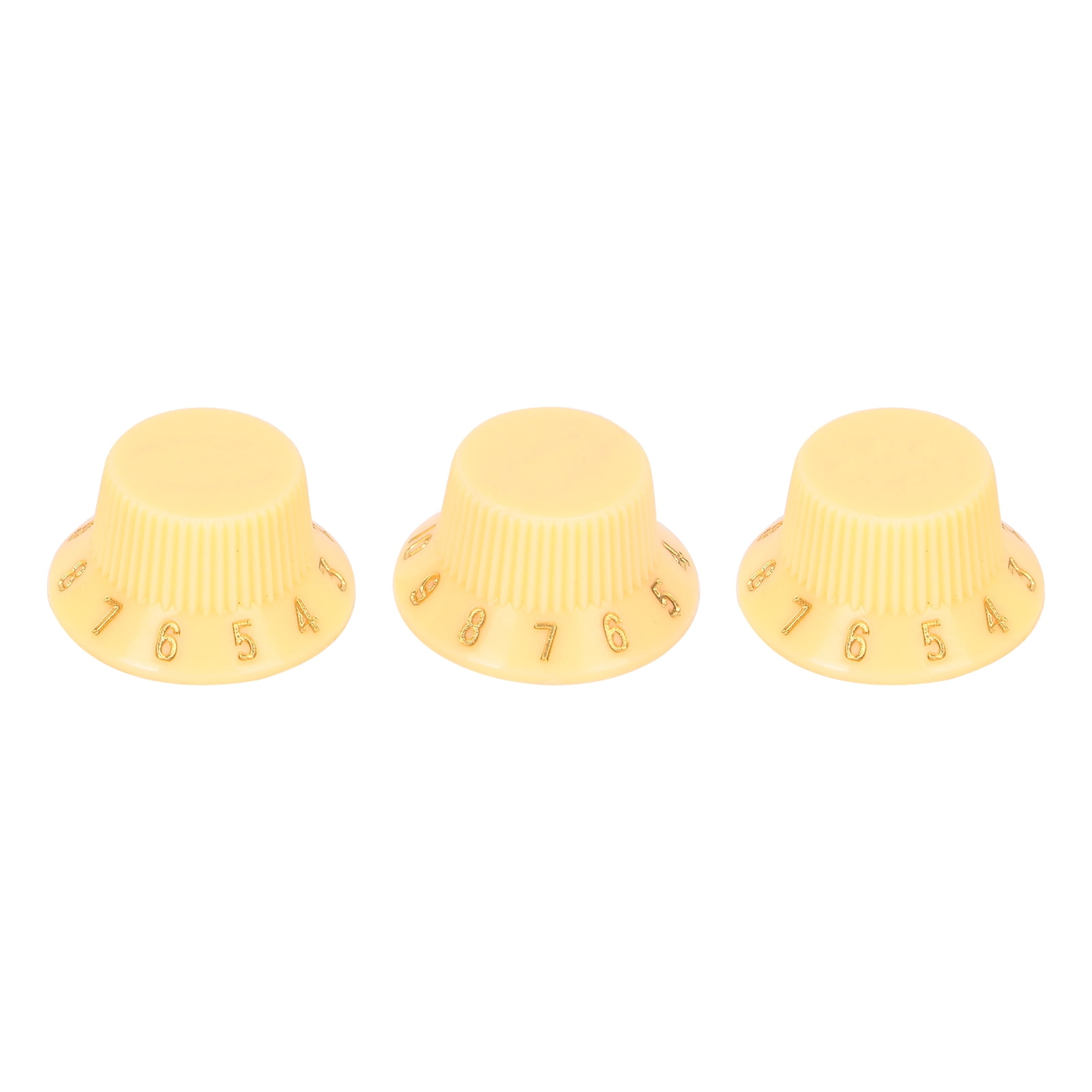 3Pcs Plastic Guitar Knobs Volume Tone Control Musical Instrument ...