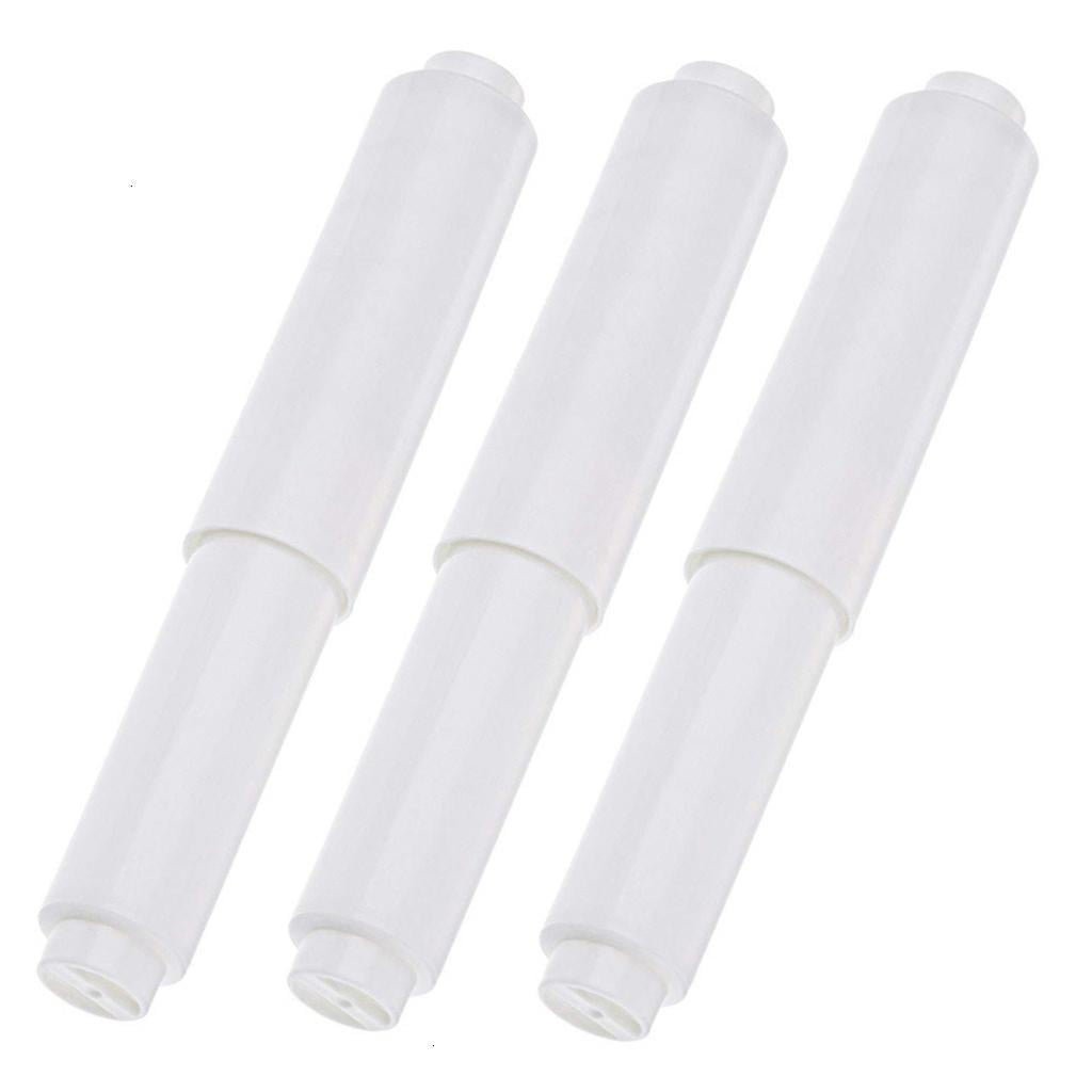3Pcs Plastic Tissue Rollers Retractable Paper Holder Spindles Toilet ...