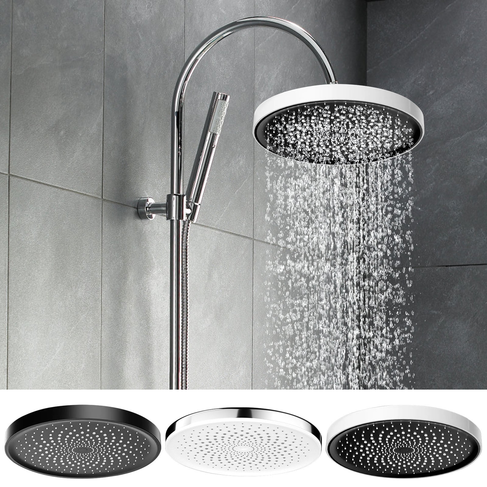 3Pcs Pressurized Shower Head under $5! Yannianjz Shower Head, High ...