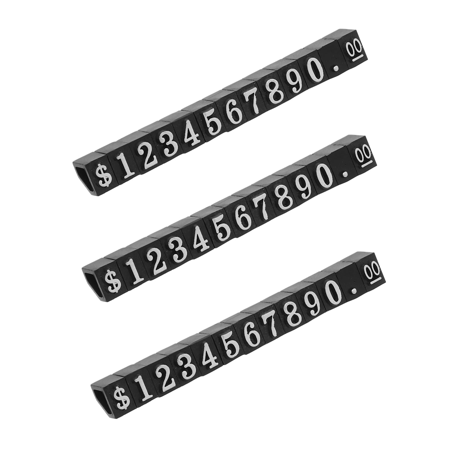 3Pcs Price Display Cube Number Letter Price Tag Cube Sticker Display ...