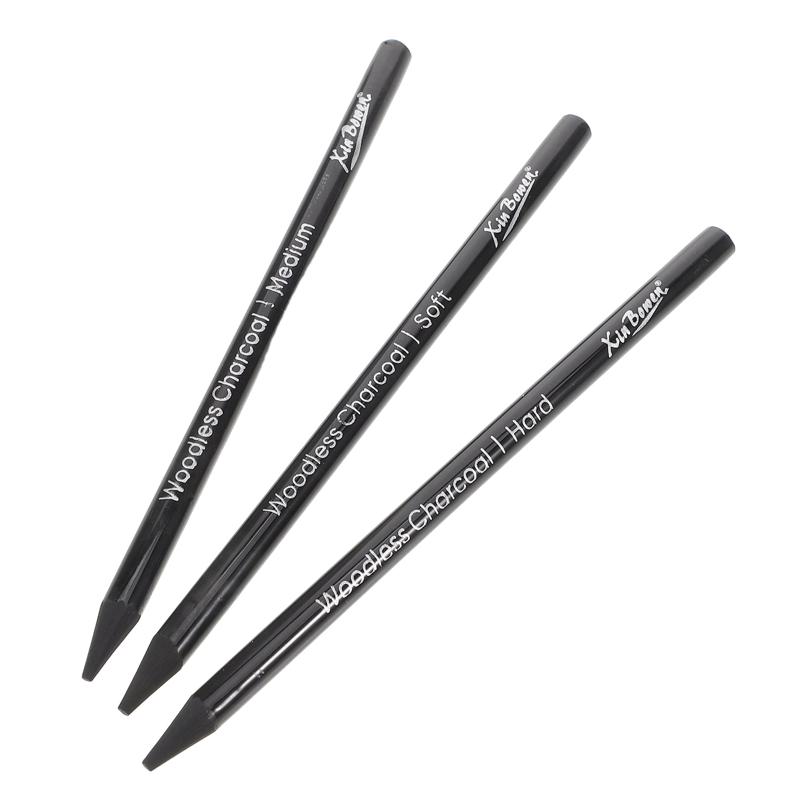 3Pcs Professional Drawing Sketching Pencil Set Art Drawing Pencils ...