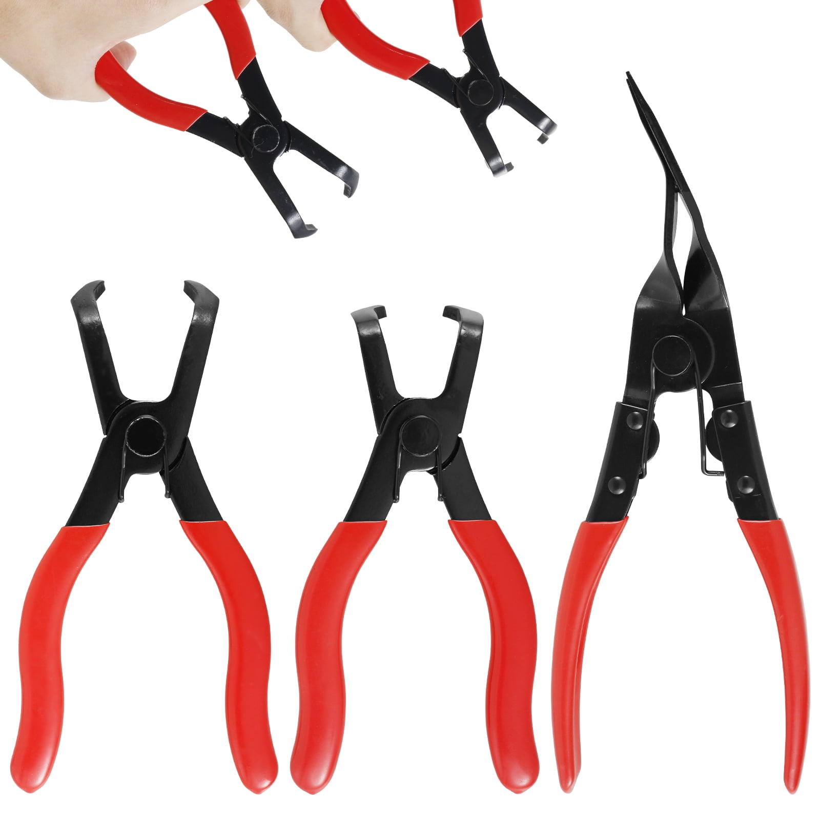 3Pcs Push Pin Pliers 30/80 Degree Push Pin Pliers V Shaped Panel Clip ...