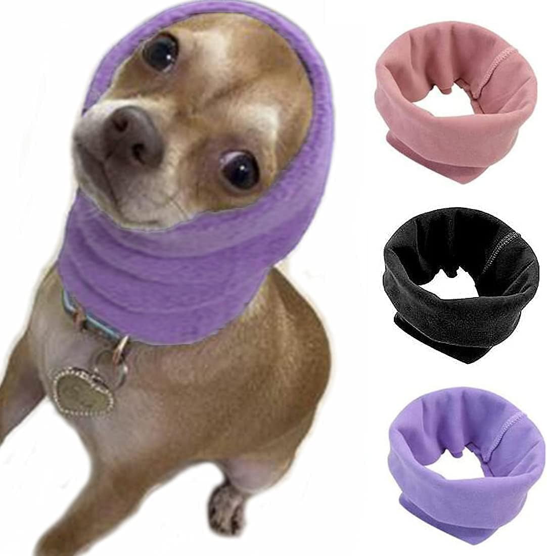 3Pcs Quiet Ears Covers for Dogs, Dog Snoods Ear Covers for Noise ...