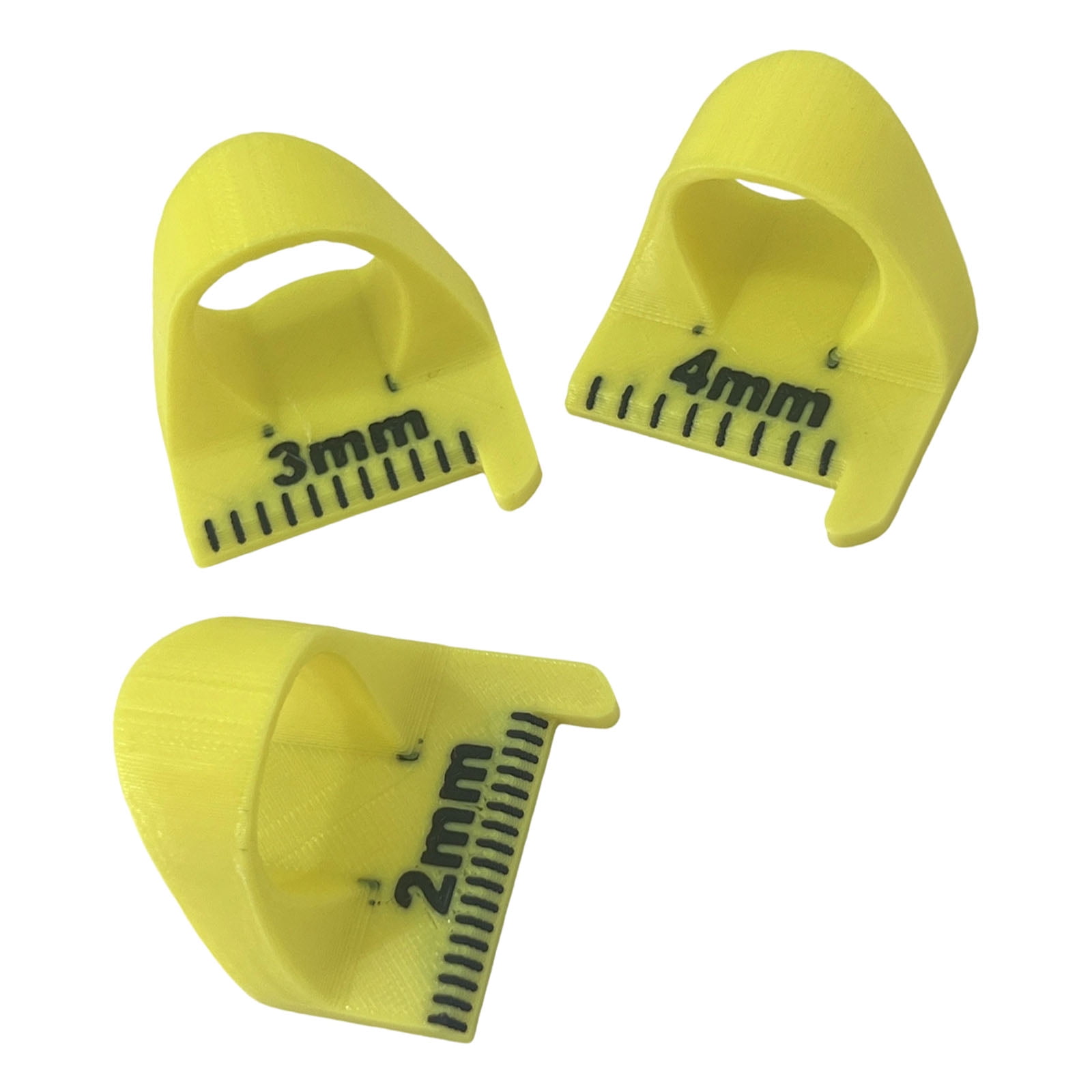 3Pcs Quilting Ruler Finger Patchwork Stitching Aid Sewing Measuring ...