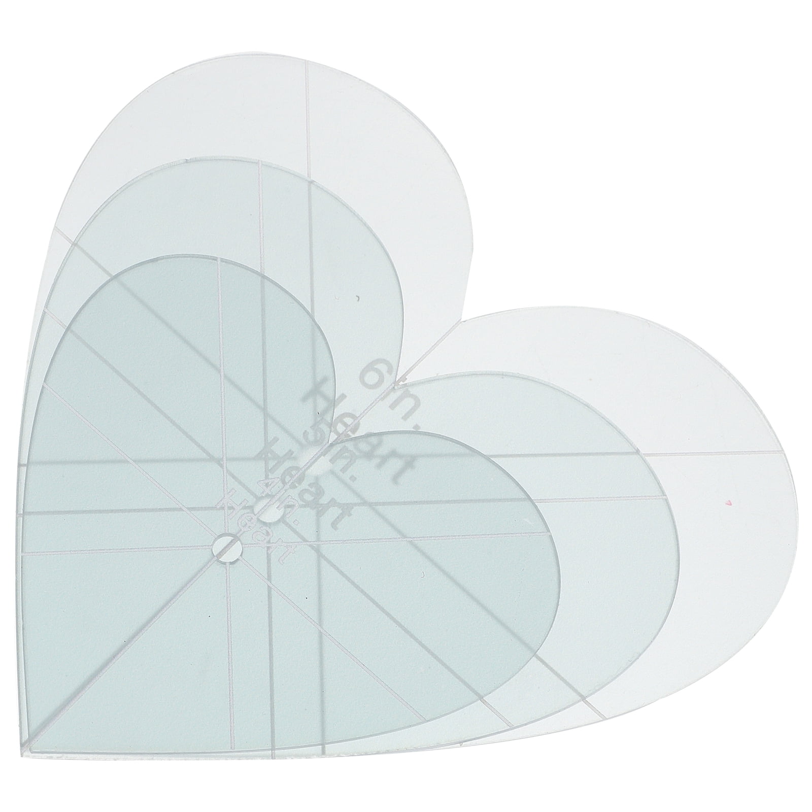 3Pcs Acrylic Patchwork Rulers for Professional Stitching with Simple ...