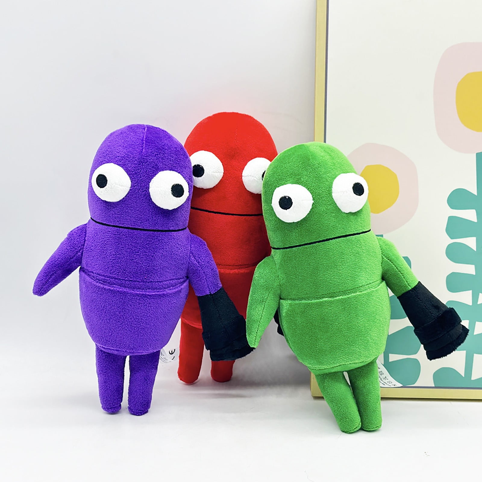 3Pcs R.E.P.O Plush Doll Toys - 9.8" GENEROUS Robot Co-op Resource ...