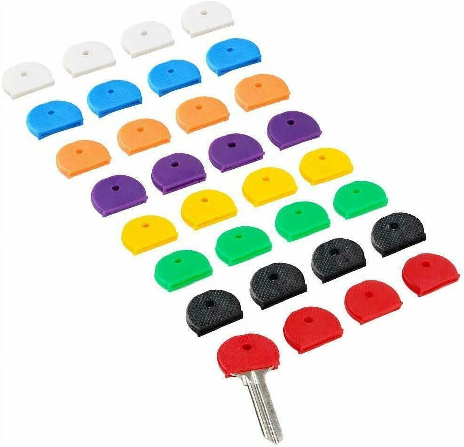 3Pcs Random Color Rubber Key CAPS Coloured Plastic Covers Cap Easy to ...