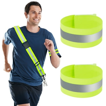 Navaris Reflective Sash - For Walking at Night, Cycling, Running ...