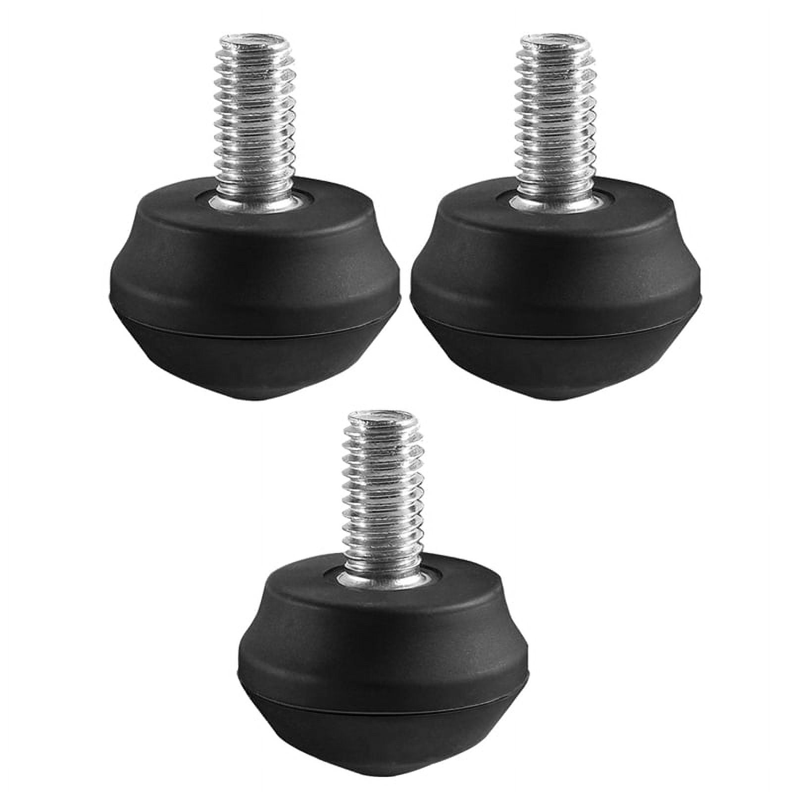 3Pcs Replacement Parts Universal Anti-Slip Rubber Tripod Foot Spikes ...