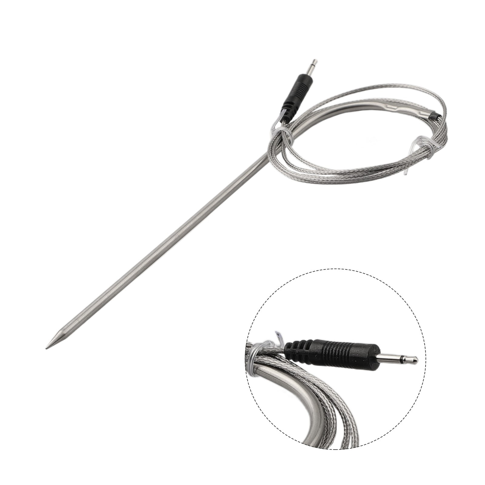 3Pcs Replacement Spare Probe Sensor For Bbq Thermometer Dc2.5 Connector ...