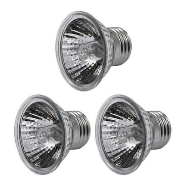 Dimmable Reptile Heat Lamp with Timer and 50W UVA UVB Light Bulb ...