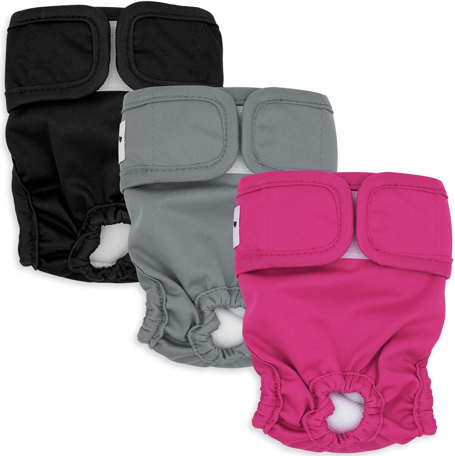 3Pcs Reusable Female Dog Diapers Physiological Pants, Pet Hygiene ...