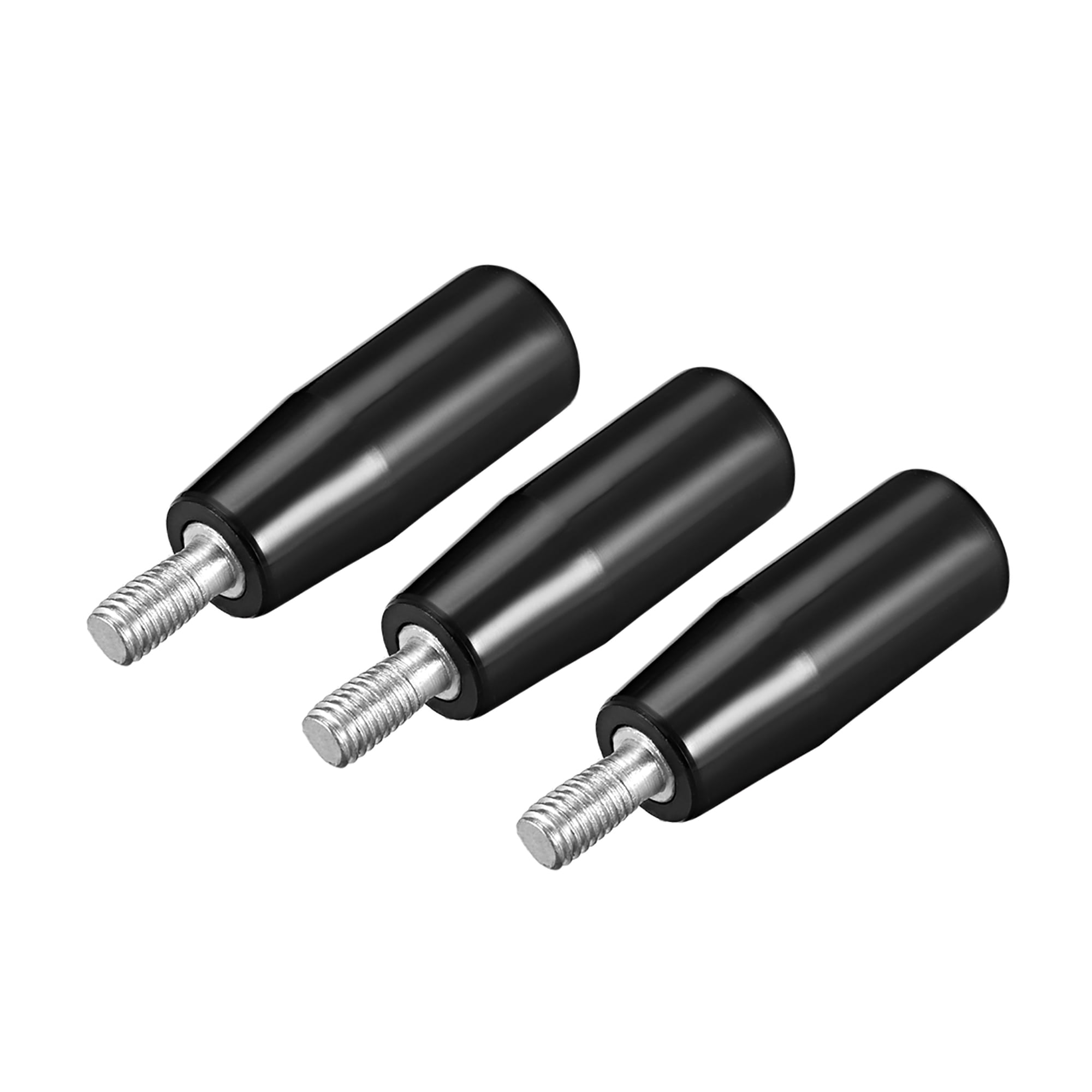 3Pcs Revolving Handwheel Machine Handle M8 Male Threaded Stem - Walmart.com