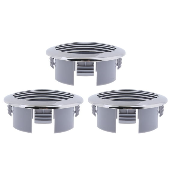 3Pcs Round Louvered inch 76mm - Marine Boat Air Vent, 316 Stainless ...