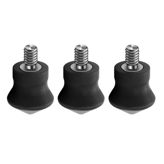 3Pcs Rubber Camera Monopod Tripod Foot Pad 1/4inch Antislip Tripod ...
