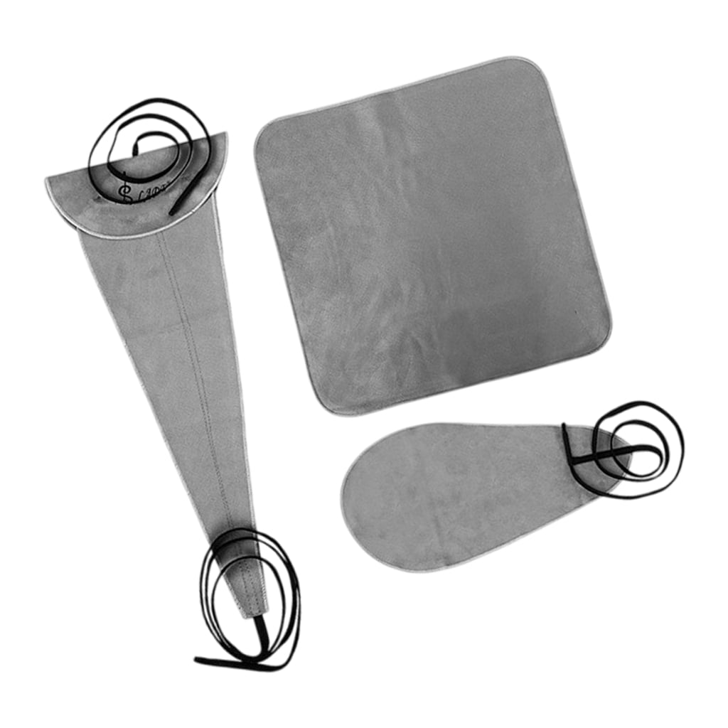 3Pcs Sax Cloth Soft Rag Instrument Cloth Pull Through Cloth Clarinet ...