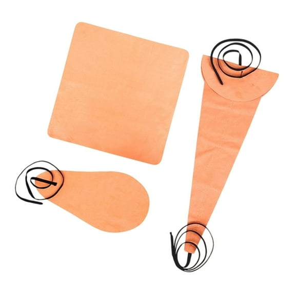 3Pcs Saxophone Tube Inside Cleaning Cloth Pull Through Cloth Instrument ...