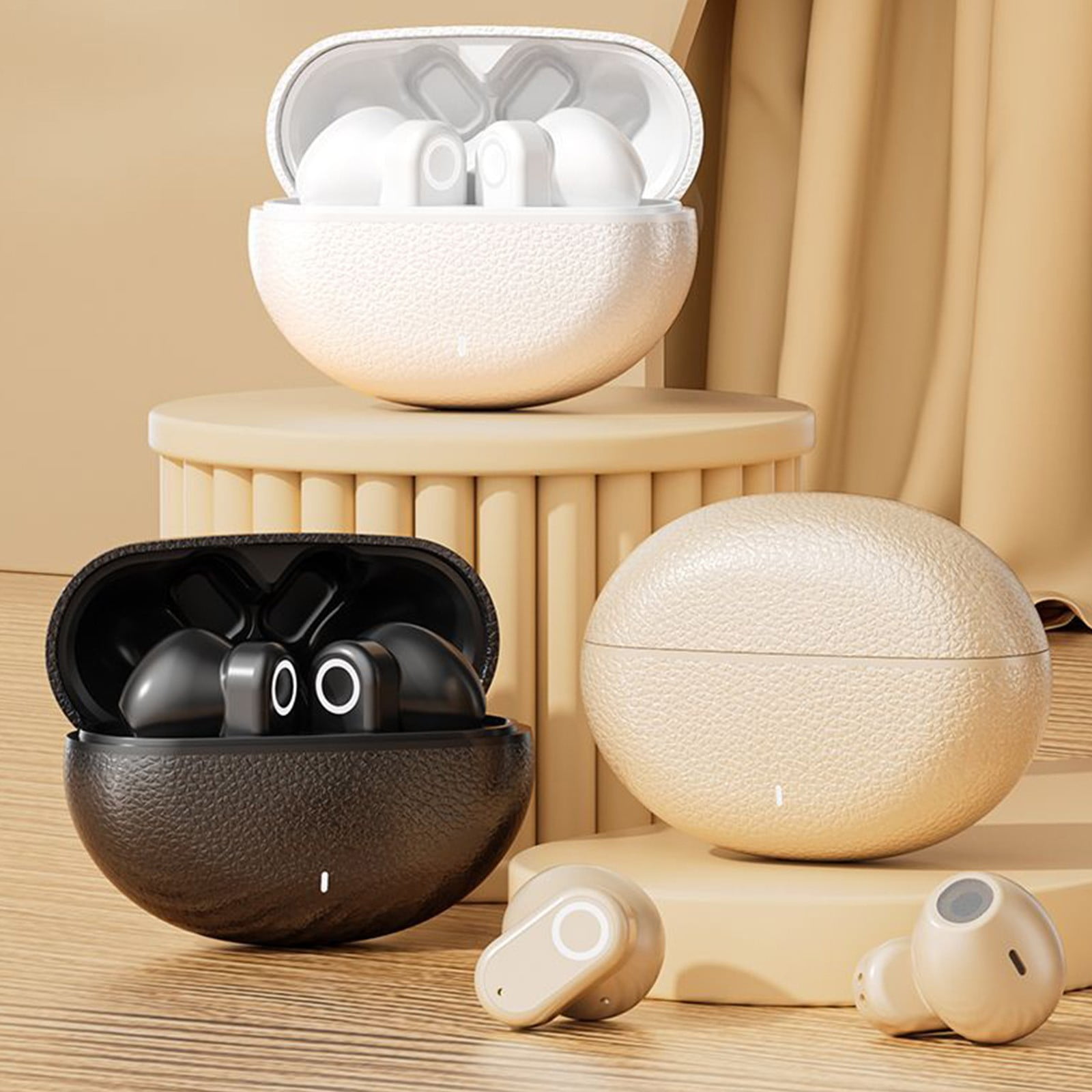 3Pcs Semi In Ear Earbuds Under $5! Kadlawus Wireless Bluetooth Earbuds ...