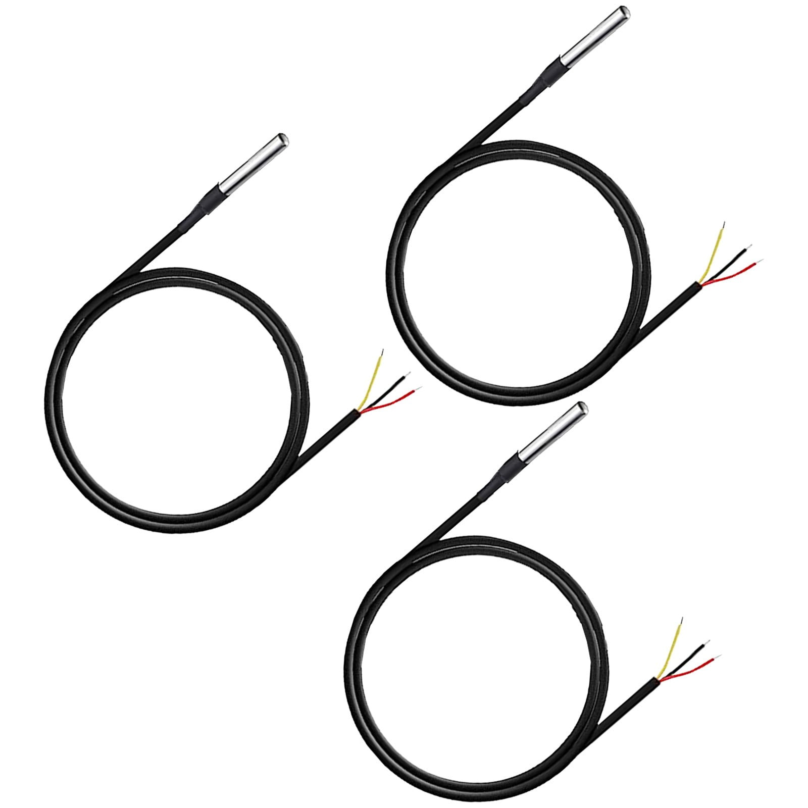 3Pcs Sensor For Thermostatic Controls Industrial Systems 18B20 ...