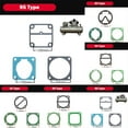 3Pcs/Set Air Compressor Cylinder Head Base Valve Plate Gaskets Washers ...