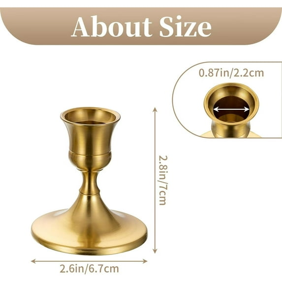 3Pcs/Set European Style Metal Candle Holders Candlestick Fashion ...