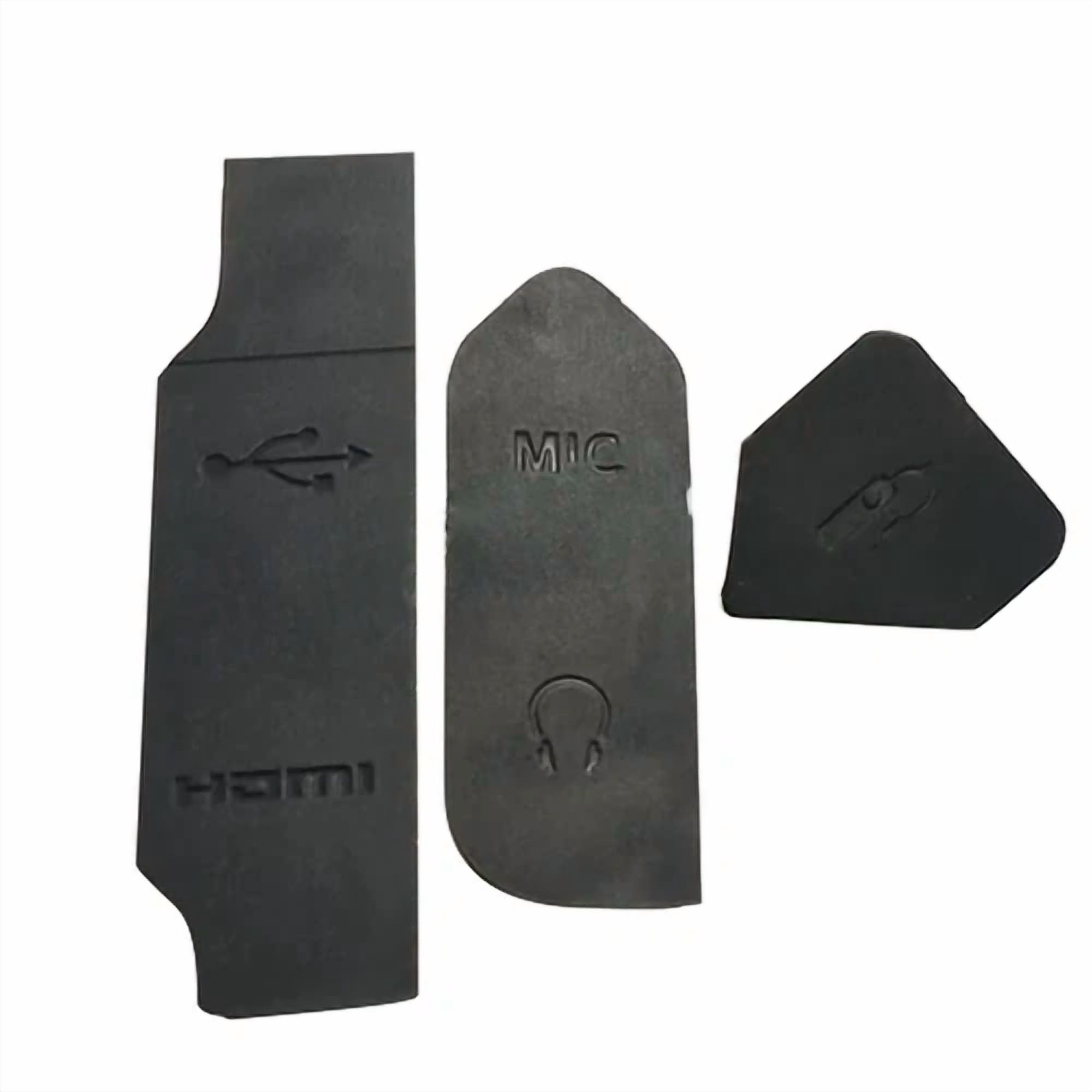 3Pcs/Set For Canon Eos R Usb Leather Side Cover Usb Leather Left Rubber ...