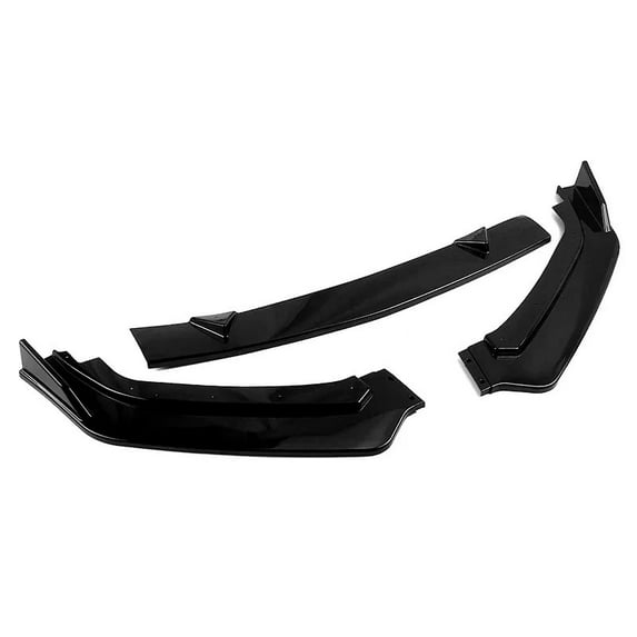 3Pcs/Set Front Bumper Lip Spoiler Splitter Diffuser Bodykits Fit For ...