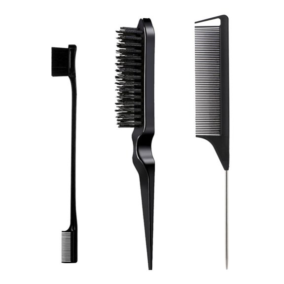 Rat Tail Combs for Hair Stylist, Parting Combs for Braiding Hair ...