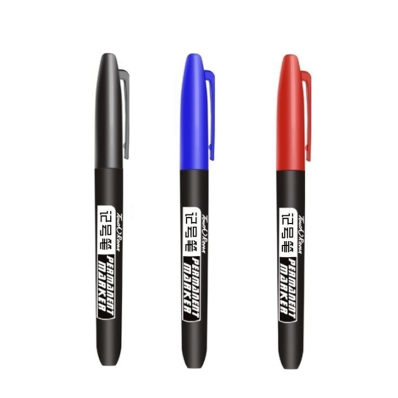 3Pcs/Set Permanent Art Marker Pen Fine Point Waterproof Ink Thin Nib ...