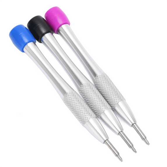 3Pcs/Set Watch Movement Screwdrivers Kit Triangular Oscillating Weight ...