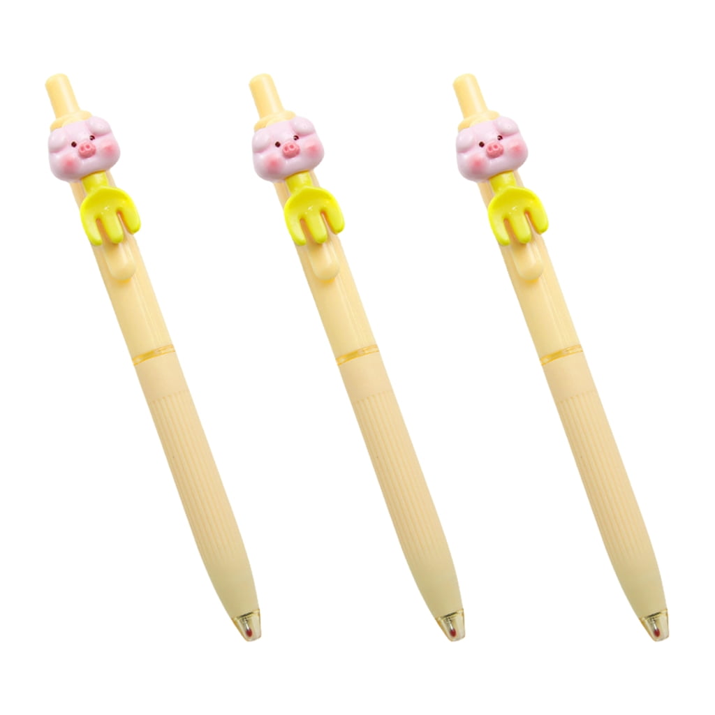 3Pcs Signatures Gel Inks Pen Set, 14.8cm Length Neutral Pen 0.5mm Point ...