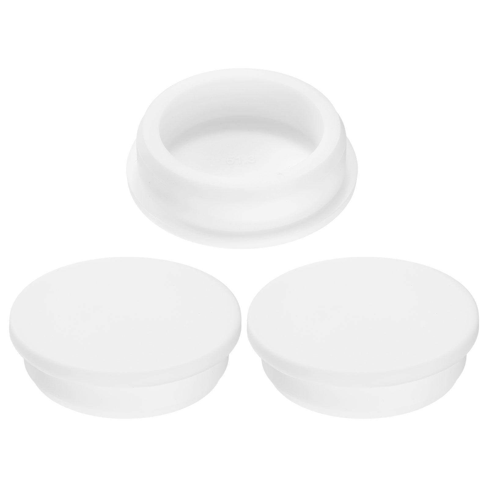 3Pcs Silicone Hole Plug, Waterproof Round Rubber Stoppers Bottle Seal ...