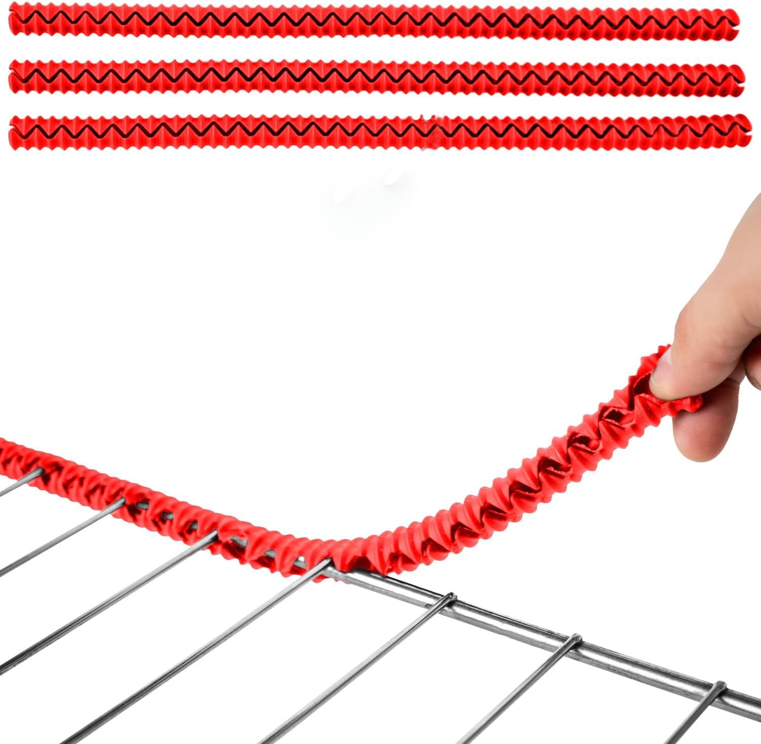 3Pcs Silicone Oven Rack Guards, Cover 14 Inches Long Heat Resistant ...