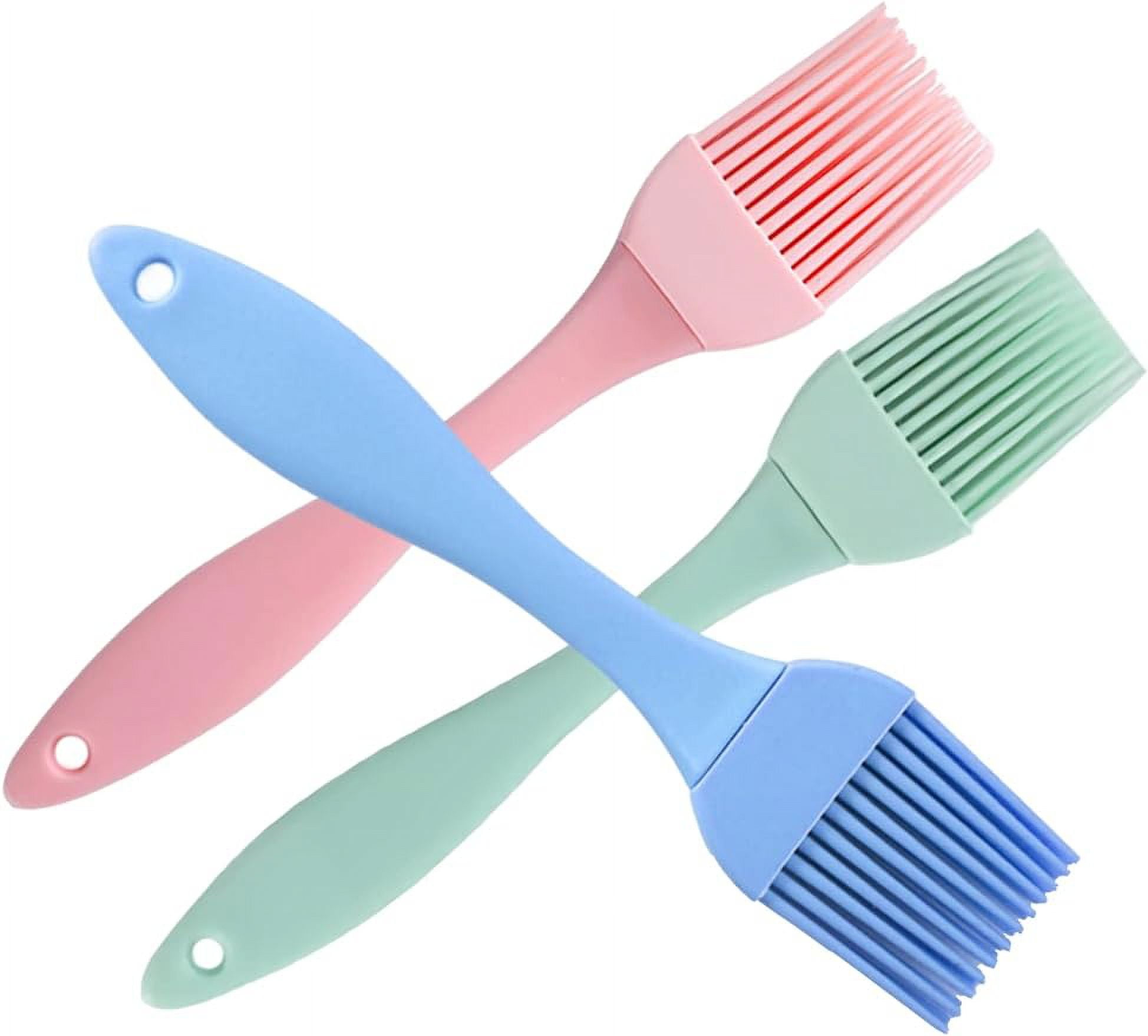 3Pcs Silicone Pastry Brush,Baking Brush,Basting Brush For Cooking ...