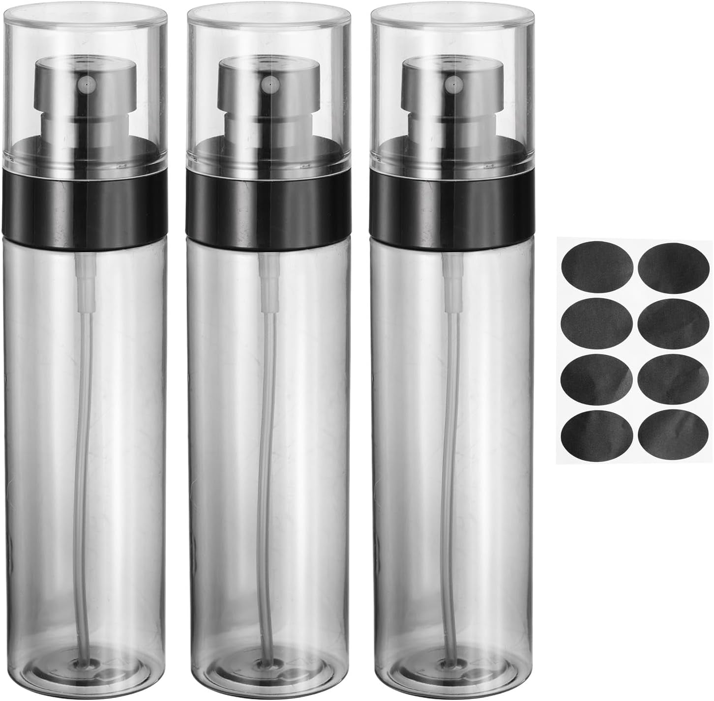 3Pcs Small Spray Bottles, 100ml/3.4 oz Travel Size Spray Bottle Fine ...