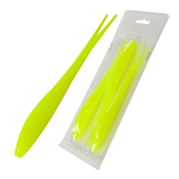 3Pcs Soft Fishing Lures Floating Baits Fork Tail Swimbaits Lures ...