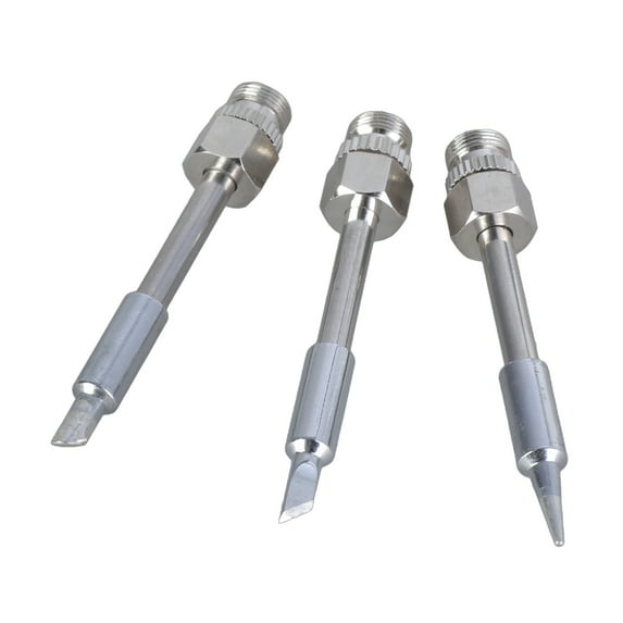 3Pcs Soldering Iron Tip For USB Soldering Iron Head Threaded Interface ...