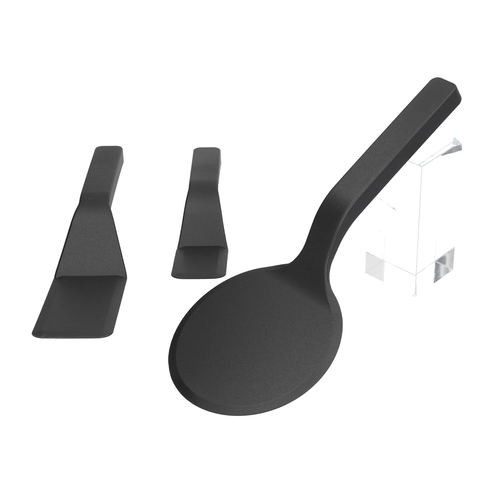 3Pcs Spatula Set Nylon Scraper with Beveled Edge Kitchen Utensils For ...